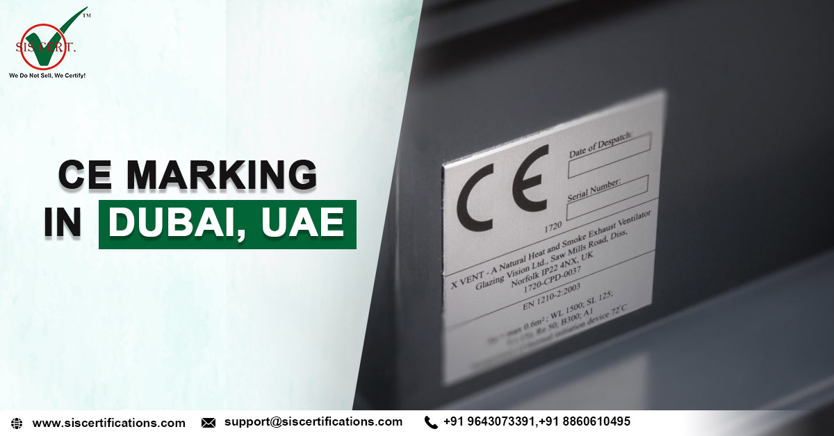 CE Marking in UAE, CE Certification, CE Standard, Dubai - Apply Online