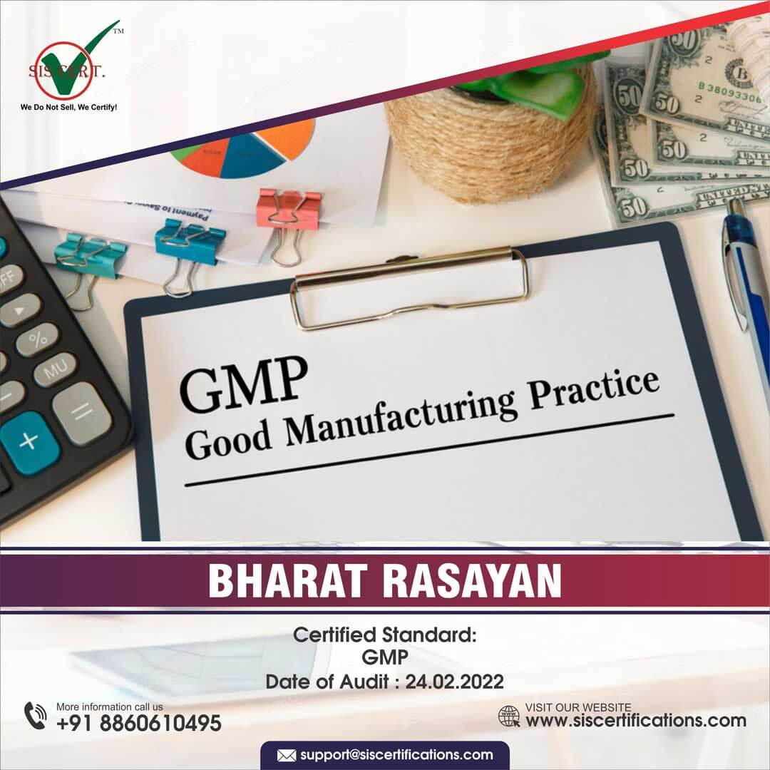 Bharat Rasayan - SIS Certifications