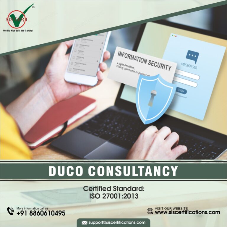 Duco Consultancy - SIS Certifications