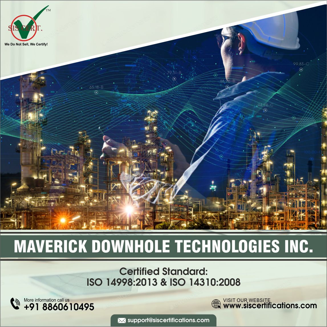 Maverick Downhole Technologies Inc. - SIS Certifications