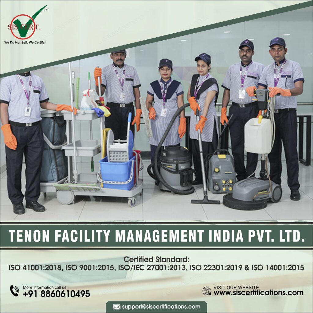 Tenon Facility Management India Pvt. Ltd. awarded multiple ISO ...