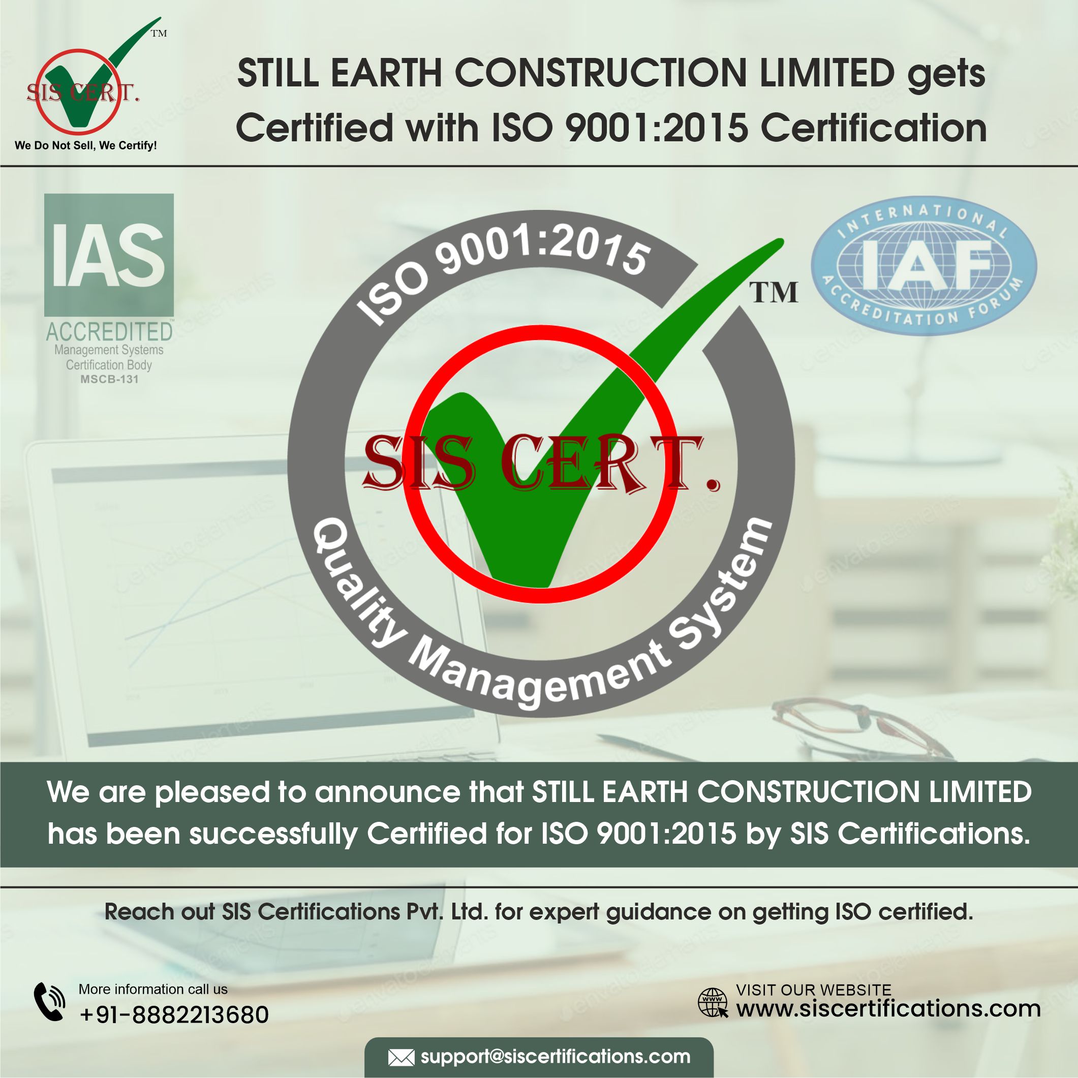 Bharat Rasayan - SIS Certifications