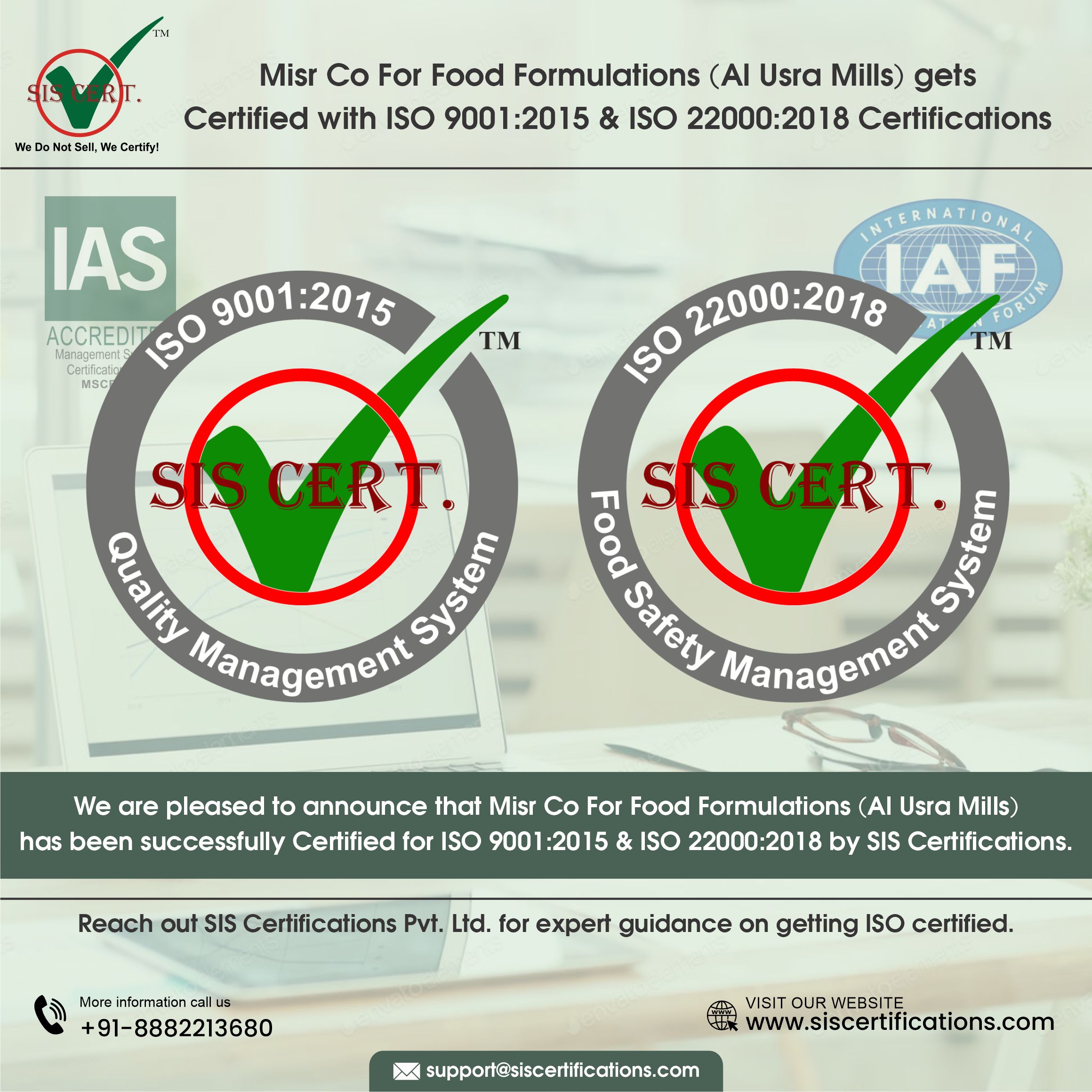 Jain Computer Gallery awarded ISO 9001 Certiifcation