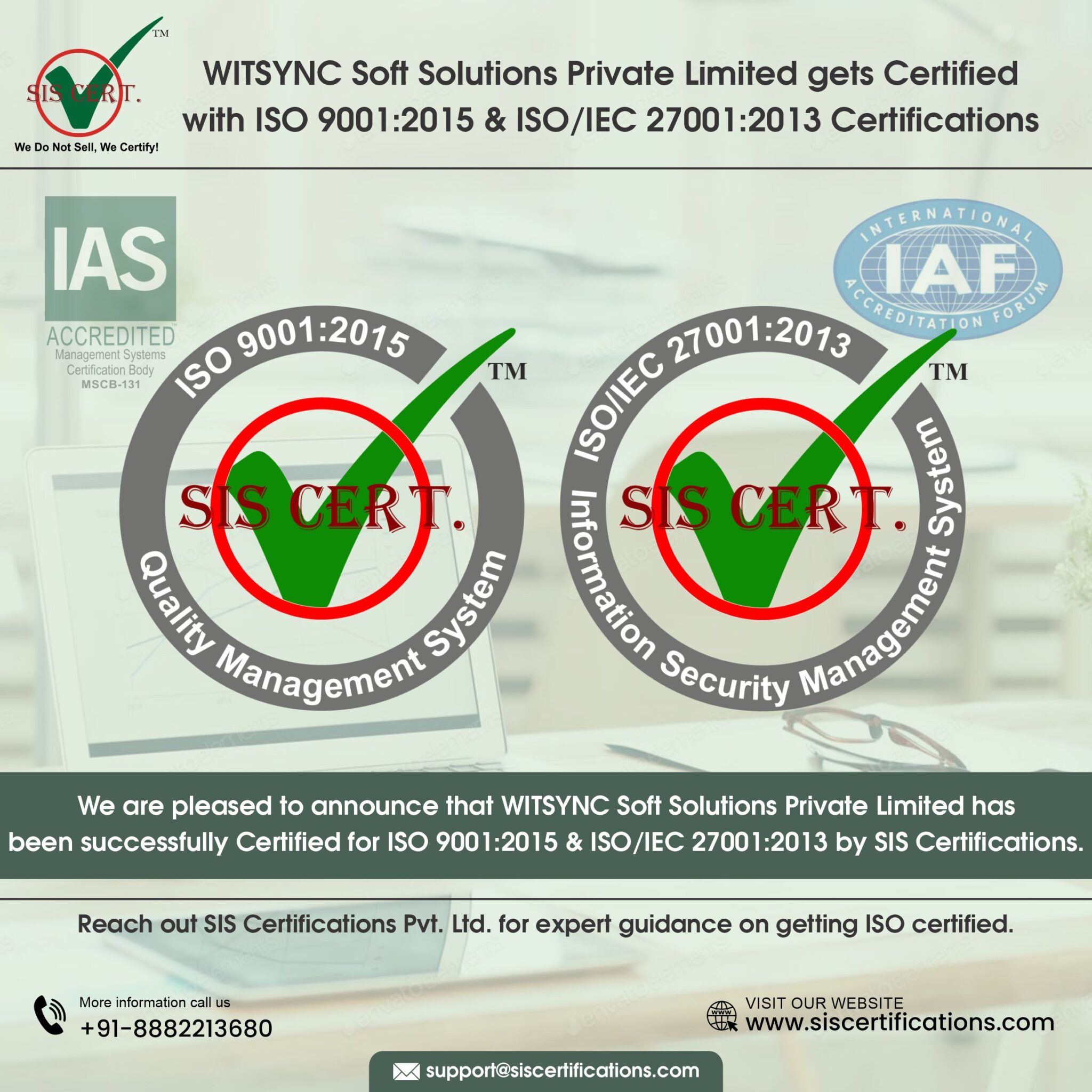 Bharat Rasayan - SIS Certifications