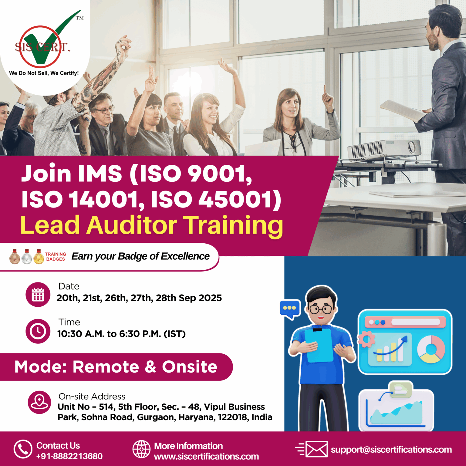 Enroll in ISO Lead Auditor Training – ISO 9001, 27001, 14001 & 45001 ...